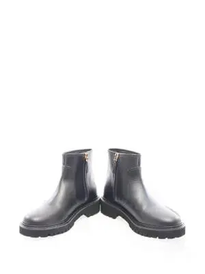 Valentino Garavani Leather Vlogo Ankle Boots