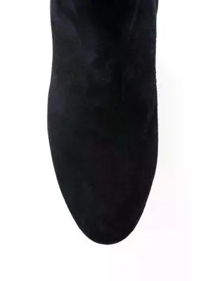 Agl Suede Ankle Boots With Block Heel