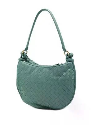 Bottega Veneta Medium Nappa Intrecciato Hobo Bag - Green