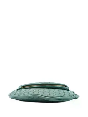 Bottega Veneta Medium Nappa Intrecciato Hobo Bag - Green