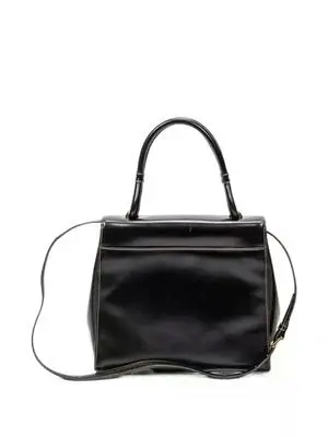Loewe Flap-top Tote Bag - Black