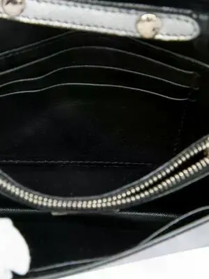 Prada Saffiano Leather Wallet On Strap Crossbody Bag