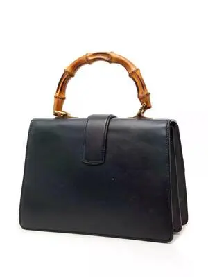 Gucci 2016-2026 Medium Leather Bamboo Dionysus Web Satchel