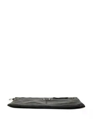 Balenciaga Lambskin Leather Clutch Bag