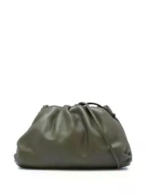 Bottega Veneta 2012-2026 Lambskin The Mini Pouch Crossbody Bag - Brown