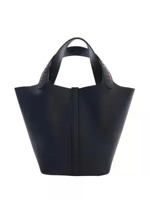 Hermès 2018 Epsom Tressage Picotin Lock 18 Handbag