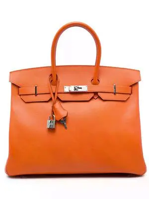 Hermès 2013 Epsom Birkin Retourne 35 Handbag - Orange