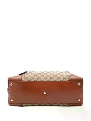Gucci Gg Canvas Brick Lane Satchel