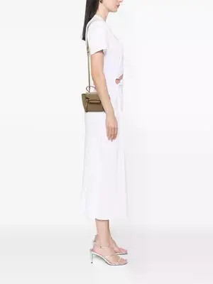 Celine 2020 Pico Grained Calfskin Belt Bag Satchel - Neutrals