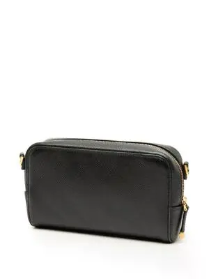 Dior 2022 Grained Calfskin Caro Double Pouch Crossbody Bag