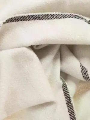 Eleventy Fringed Logo-patch Scarf