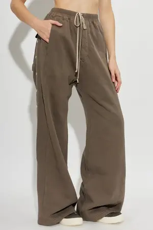 Rick Owens Wide-leg Sweatpants - Brown