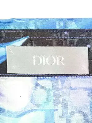 Dior X Kenny Scharf 2010s Oblique Shirt - Blue