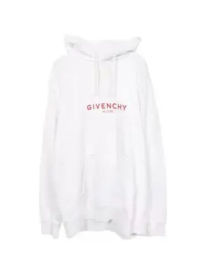 Givenchy 2010s Bstroy Logo Hoodie - White
