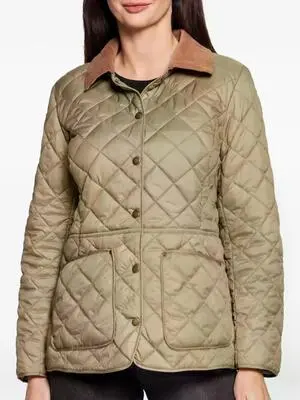BETTY BARCLAY Quilted Corduroy-collar Jacket