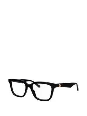 Gucci Logo-plaque Square-frame Glasses