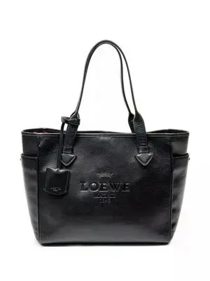 Loewe Heritage Tote Bag - Black
