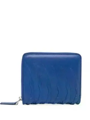 Alexander McQueen Embossed Wallet - Blue