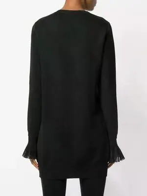 Roberto Cavalli Longline Peacock Sweater