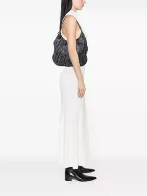 Fendi 2000-2010 Zucchino Denim Hobo Bag - Blue