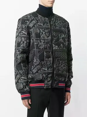 Iceberg Stitched Bomber Jacket