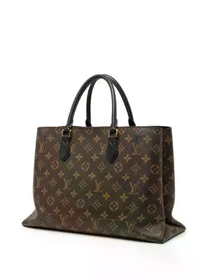 LOUIS VUITTON 2018 Monogram Flower Tote Satchel