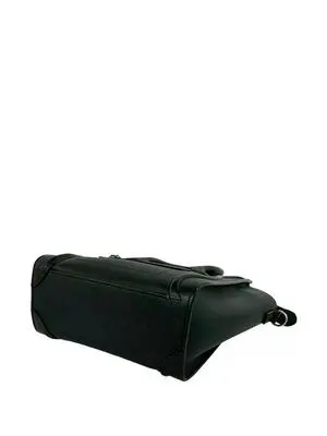 Celine Leather Luggage Tote Satchel