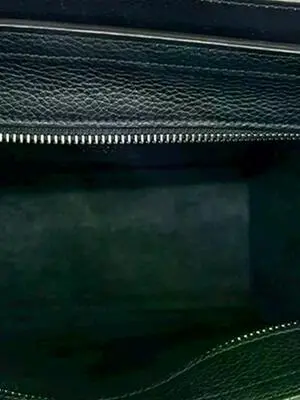 Celine Leather Luggage Tote Satchel