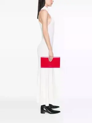 Saint Laurent Patent Leather Belle De Jour Clutch Bag - Pink
