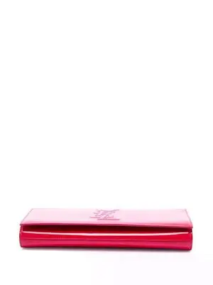Saint Laurent Patent Leather Belle De Jour Clutch Bag - Pink