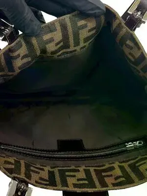 Fendi 2000-2010 Zucca Canvas Tote Bag