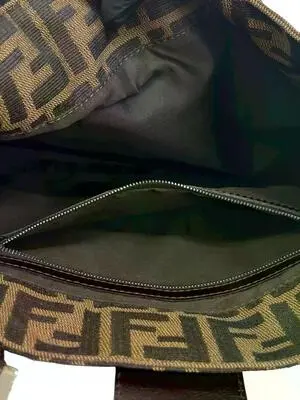 Fendi 2000-2010 Zucca Canvas Tote Bag
