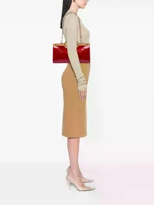 LOUIS VUITTON 2010 Monogram Vernis Roxbury Drive Satchel - Red