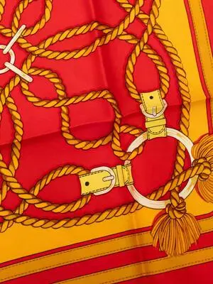 Hermès 2000-2026 Cordelieres Silk Scarf Scarves