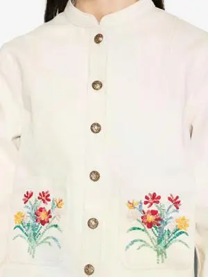 Valentino Garavani Floral-embroidered Jacket