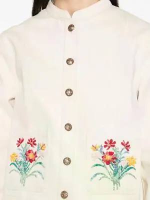 Valentino Garavani Floral Embroidered Jacket