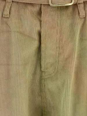 DARKPARK Korea Pier Belted Straight-leg Trousers