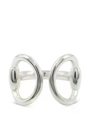 Hermès Sterling Nojika Ring - Silver