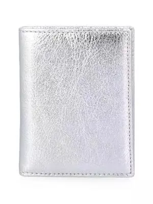 Comme Des Garçons Metallic-effect Card Holder