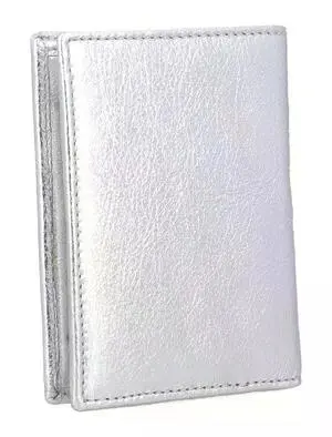 Comme Des Garçons Metallic-effect Card Holder