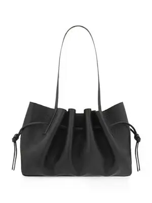 Yuzefi Scallop Tote Bag - Black