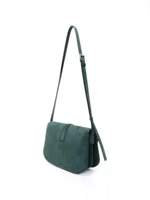 TOM FORD T Twist Suede Cross Body Bag