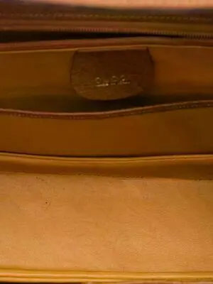 Gucci Calfskin Bamboo Top Handle Bag Satchel