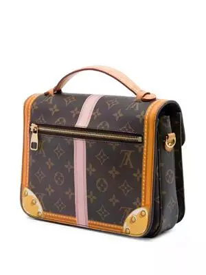 LOUIS VUITTON 2018 Monogram Summer Trunks Pochette Metis Satchel