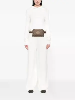 LOUIS VUITTON Damier Ebene Brooklyn Bum Bag Belt Bag