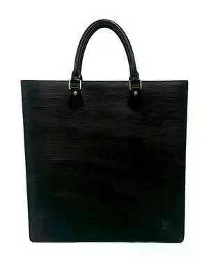 LOUIS VUITTON 2019 Epi Sac Plat Tote Bag - Black