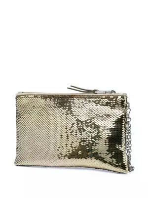 Miu Miu 2010-2026 Metallic Sequin Clutch Bag