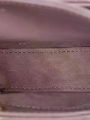 Dior Micro Patent Cannage Lady Satchel - Pink