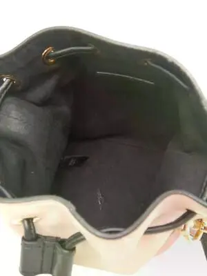 Fendi Mini Calfskin Mon Tresor Bucket Bag Satchel - Brown