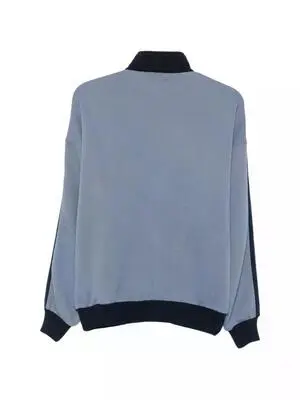 6397 Side-stripe Zip-fastening Sweatshirt